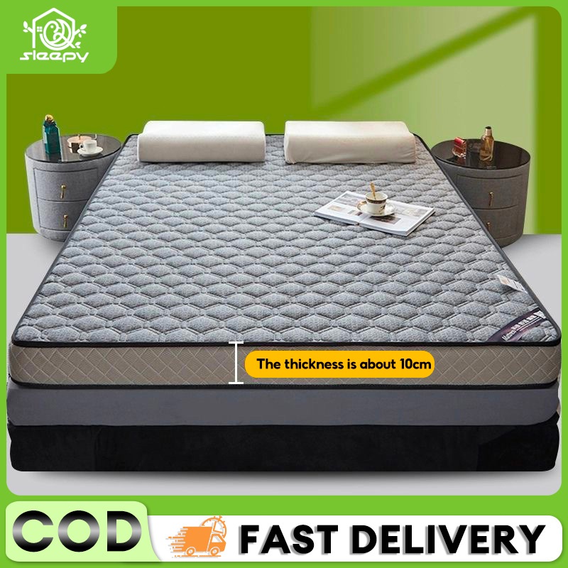 10cm Latex composite sponge mattress Tilam Single/ Queen/King Tatami ...