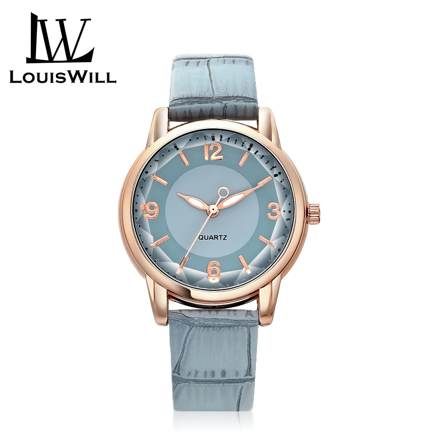 LouisWill Women's Watch Fashion Quartz Movement Belt Watch Strap ...