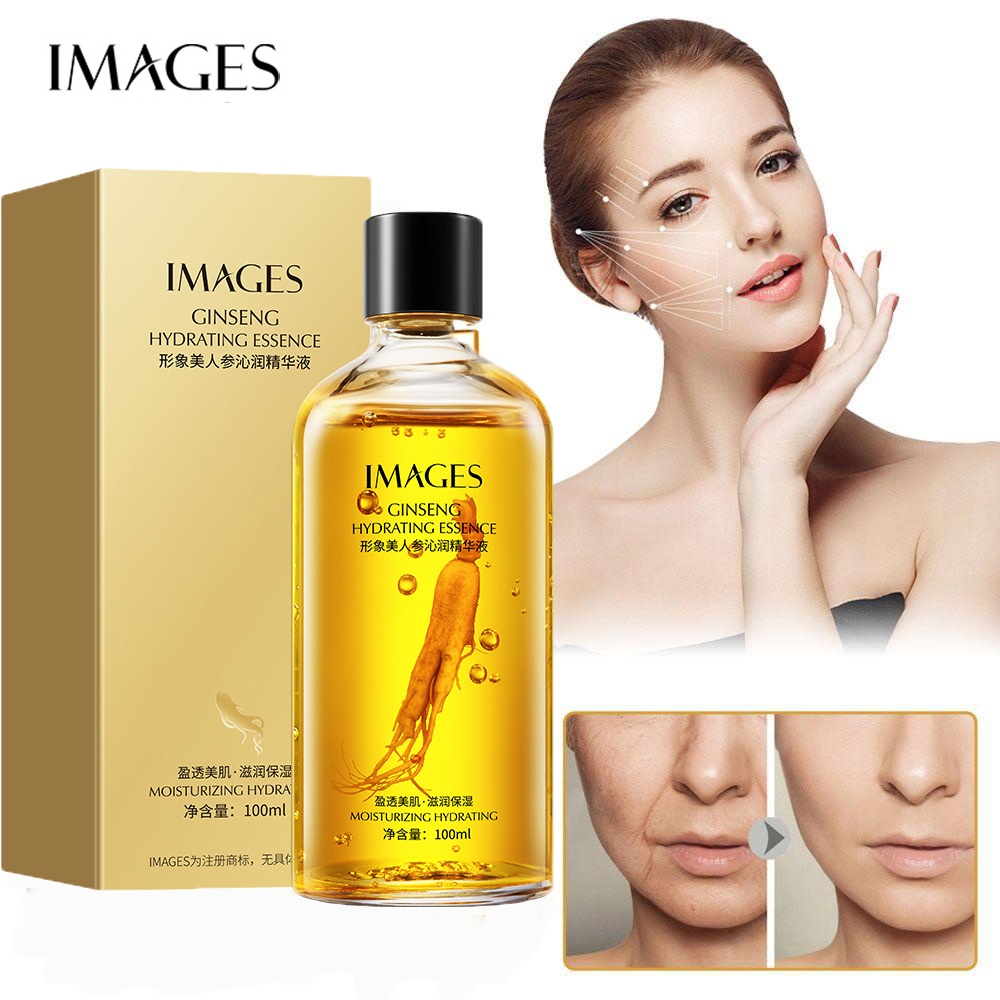 IMAGES Ginseng Serum Muka Hydrating Ginseng Peptide Extract Face Serum ...