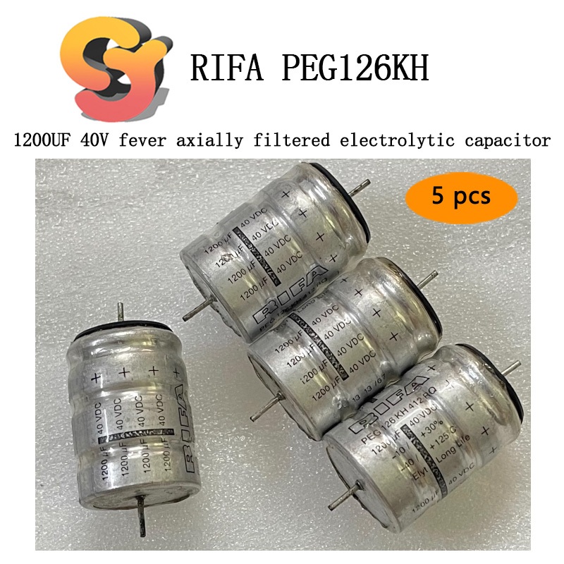 [Ready Stock Supply] 5pcs RIFA PEG126KH Series Electrolytic Capacitor ...