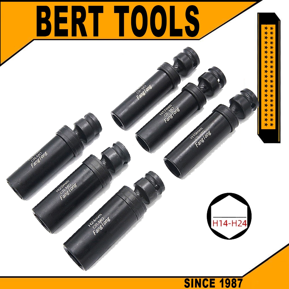 BERT🇲🇾｜Impact Socket CR-MO 1/2-inch Drive Axle Nut Socket for Easy ...