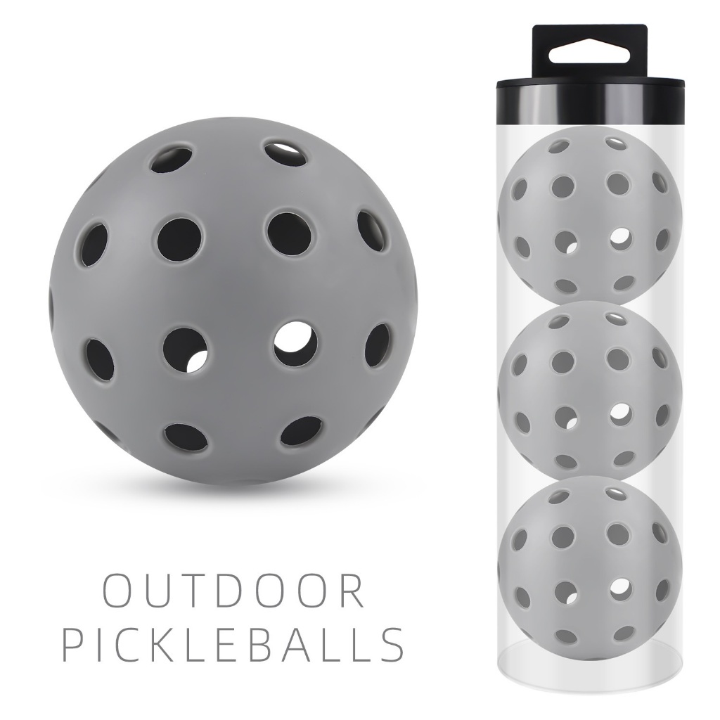 40 hole Pik Ball 74mm PE injection molded Pik Ball high elasticity and ...