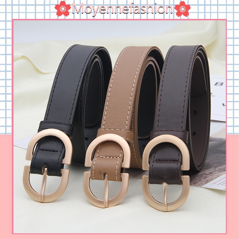 Women's Instagram Style Korean Retro Belt Korean Versatile Fashion ...