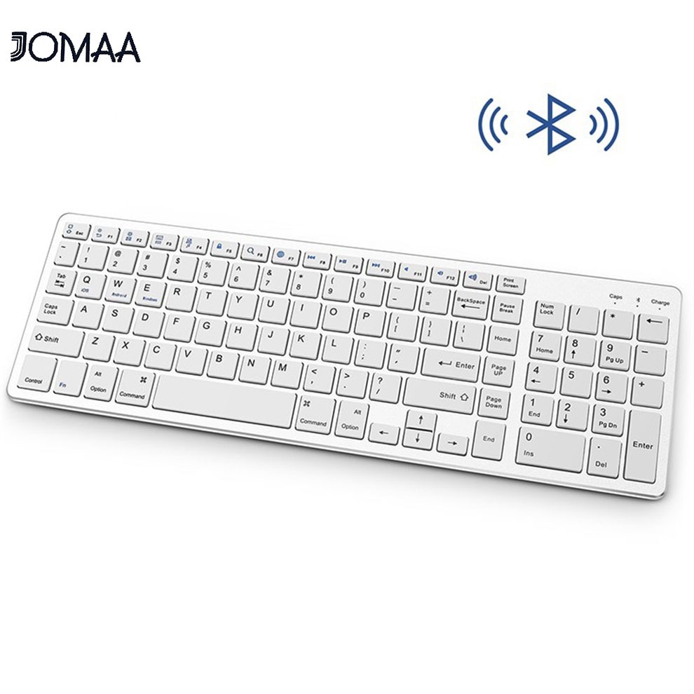 [Ready Stock] JOMAA Bluetooth Keyboard Rechargeable Portable Wireless ...