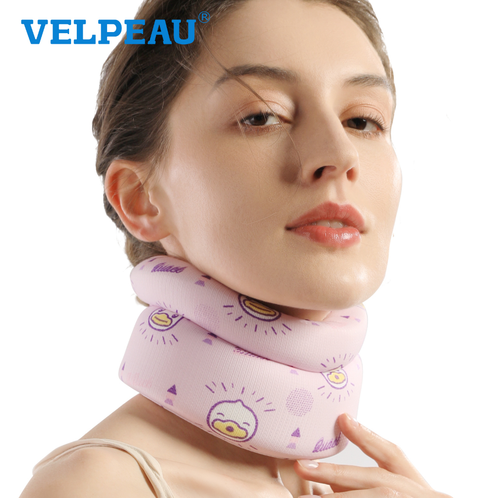 VELPEAU Soft Collar Neck Brace for Neck Pain and Support for Women ...