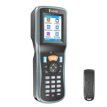 [Local Stock]Eyoyo 2D Inventory Scanner Data Collector Portable QR 1D ...