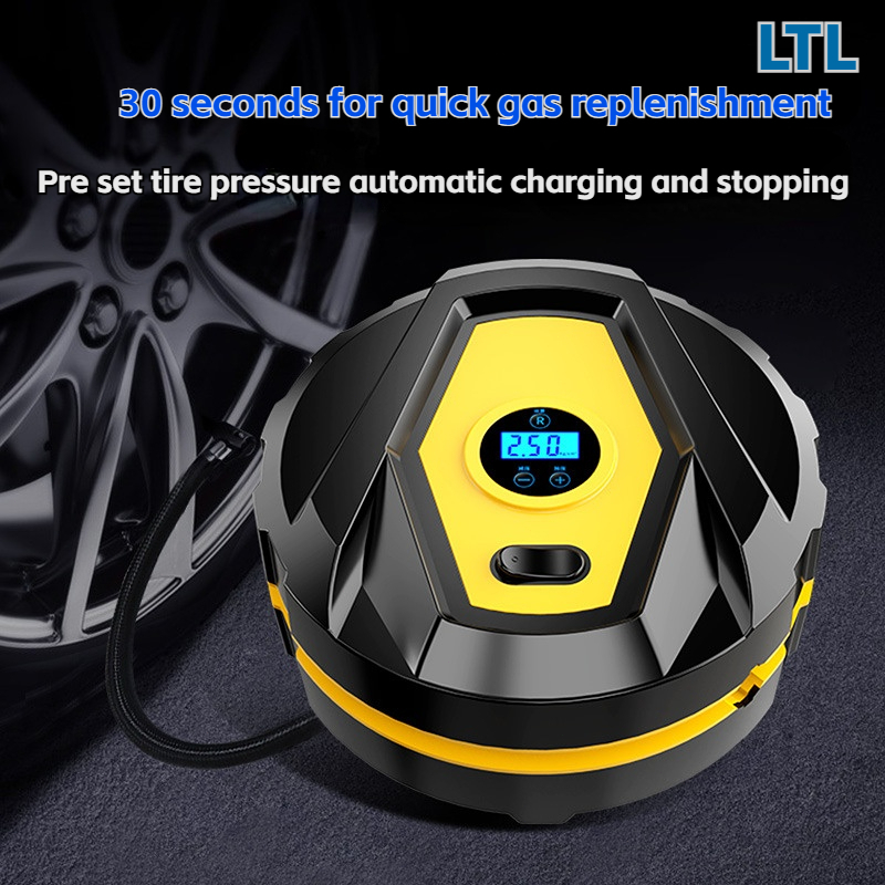 Car mounted Inflation pump Multifunctional 12V digital Display screen ...
