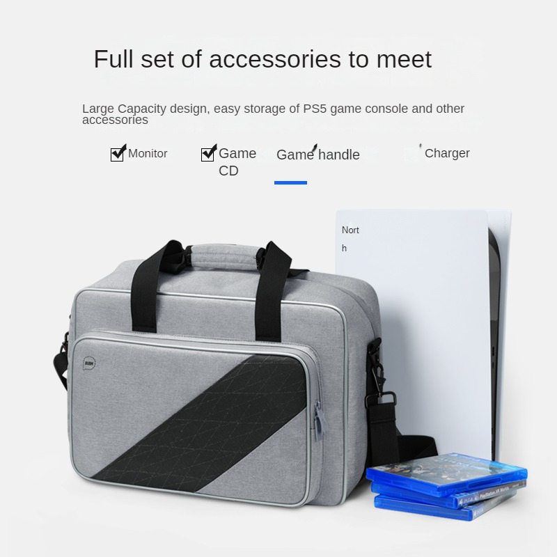 BUBM PS5 game console Storage bag SONY PS5/PS4 PRO Crossbody Backpack ...