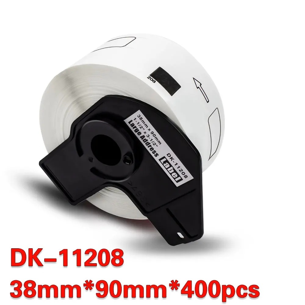 Brother Compatible DK-11208 DK-1208 Die-Cut Address Paper Label DK11208 ...