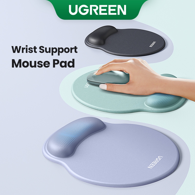 UGREEN Ergonomic Mouse Pad Wrist Support Skin-friendly Soft Memory Foam ...