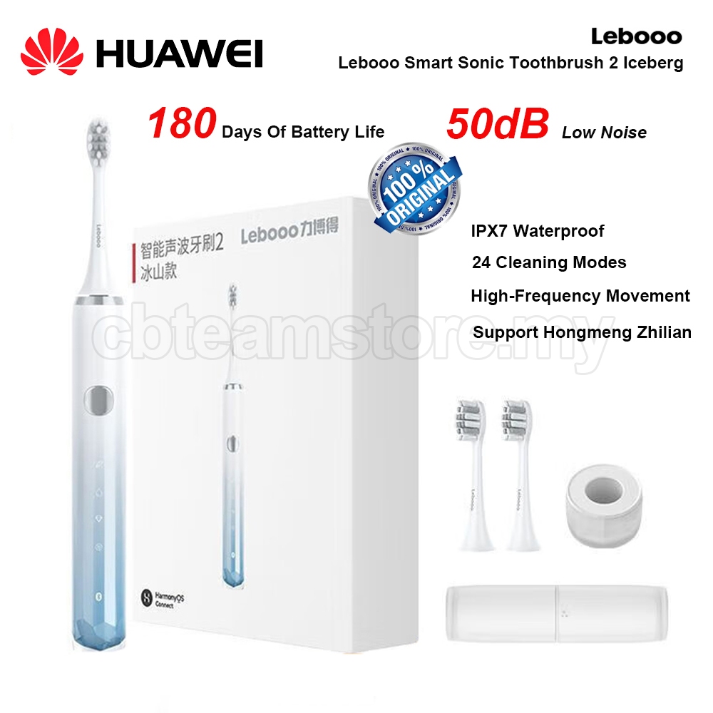 Huawei Lebooo Electric Toothbrush 2 Iceberg Inductive Charging 24-speed ...