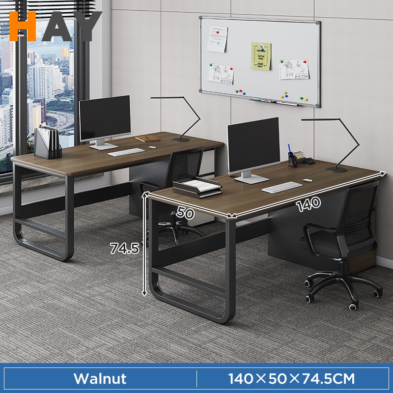 Office Table Meja Office 120/140/160CM Computer Table With Drawer Meja ...