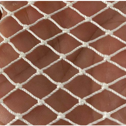 White nylon net, fishing net, pulling net, fish cage, lifting net ...