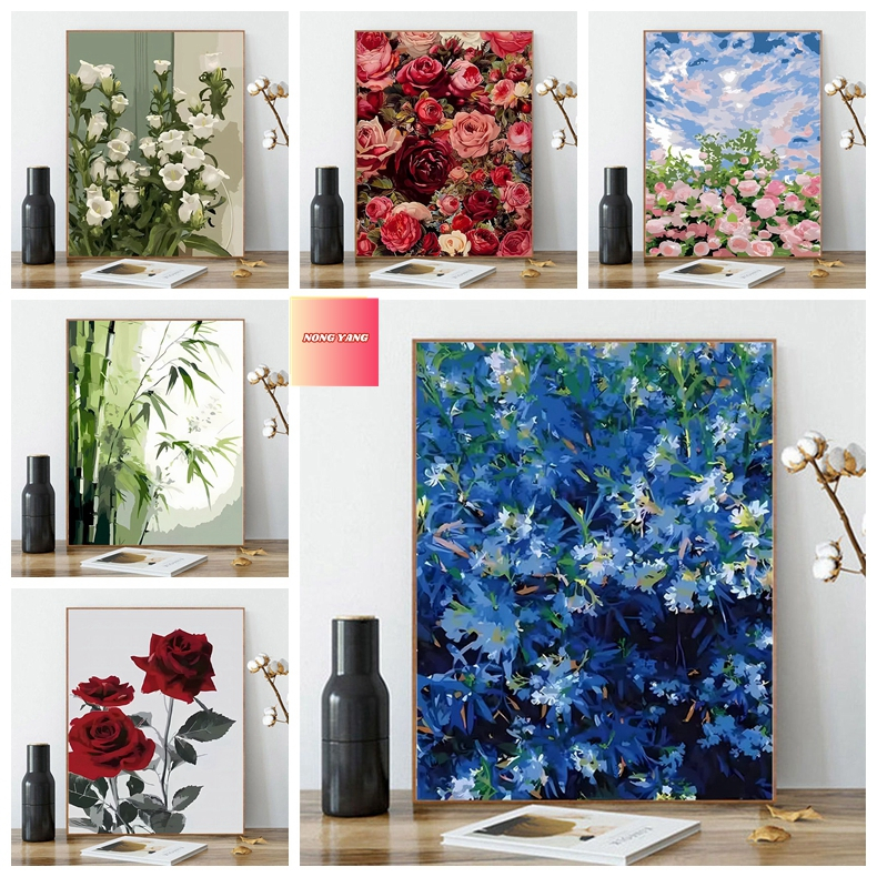 Nong Yang-30*40cm/40*50cm-paint by numbers-Diy diy Digital Oil Painting ...