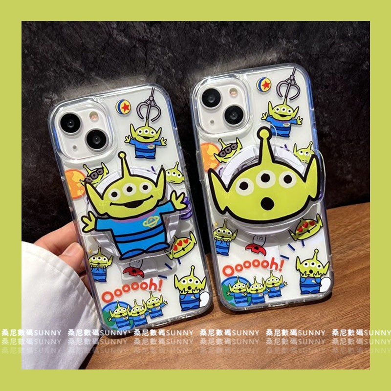 Magnetic Bracket Three-Eyed Monster Magnetic Phone Case Toy Story ...