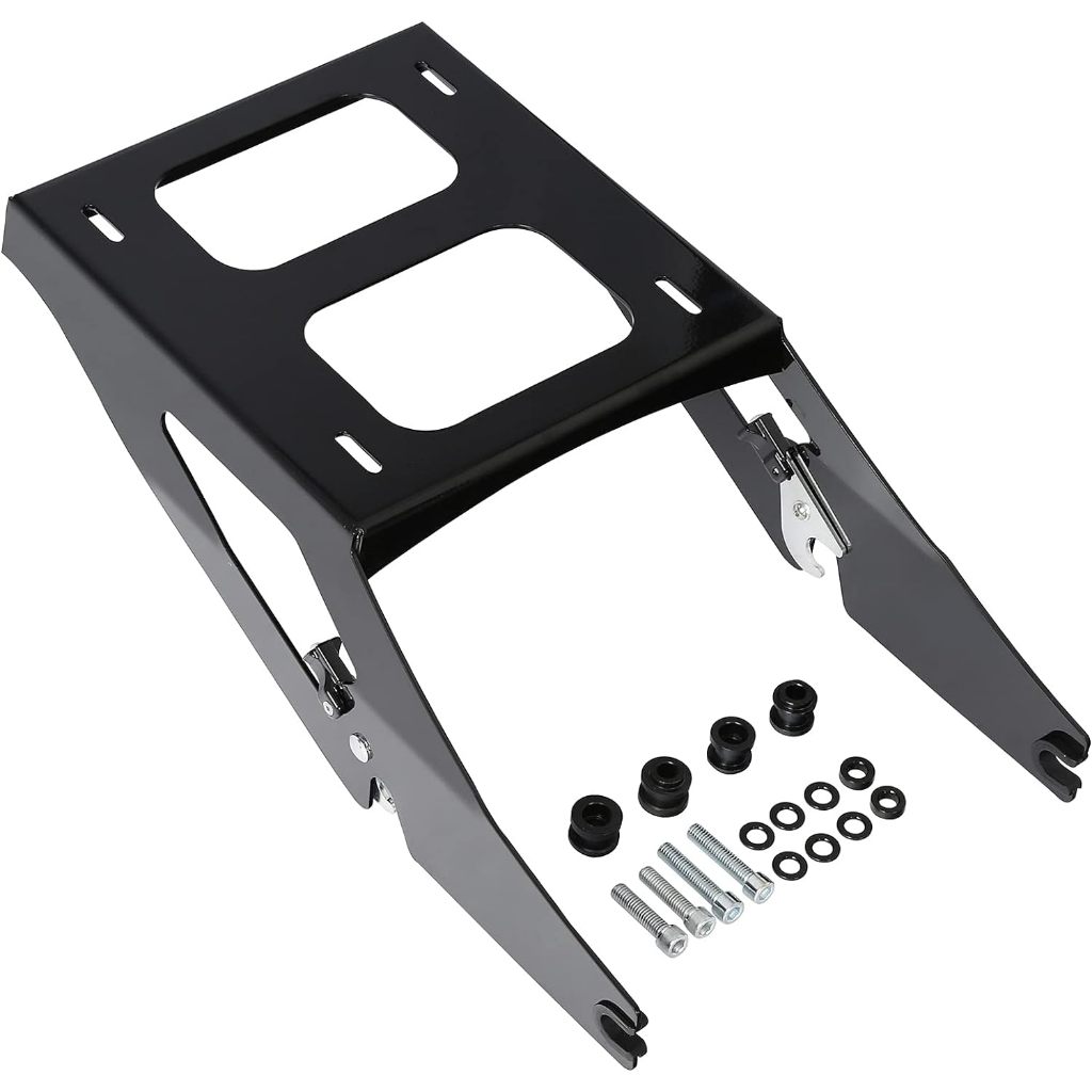 Detachable Two-Up Tour Pack Mounting Rack For Harley Softail Sport ...
