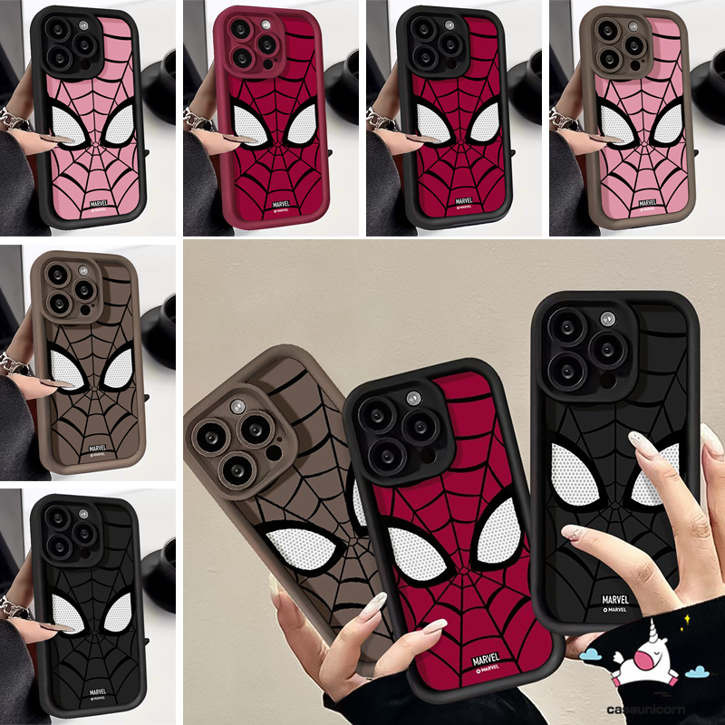 Fashion Brand Marvel Cool Spider-Man Eyes Case Compatible For IPhone 13 ...
