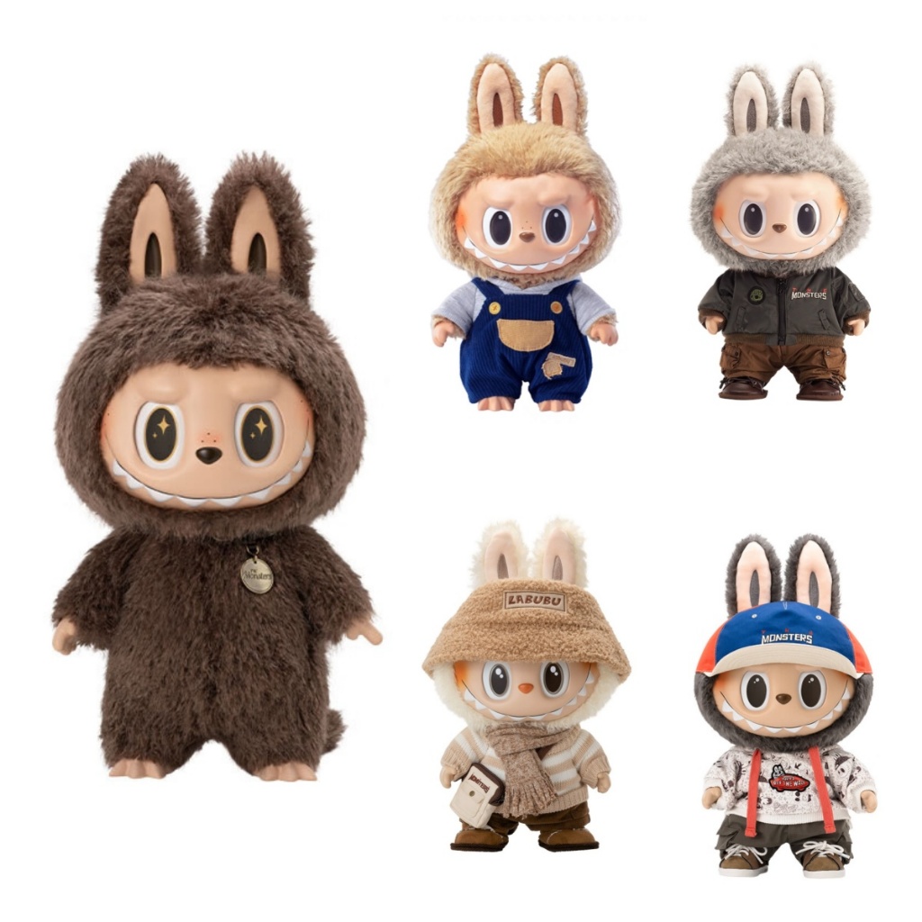 【现货】POPMART LABUBU THE MONSTERS -DRESS BE LATTE 搪胶毛绒公仔 | Shopee Malaysia