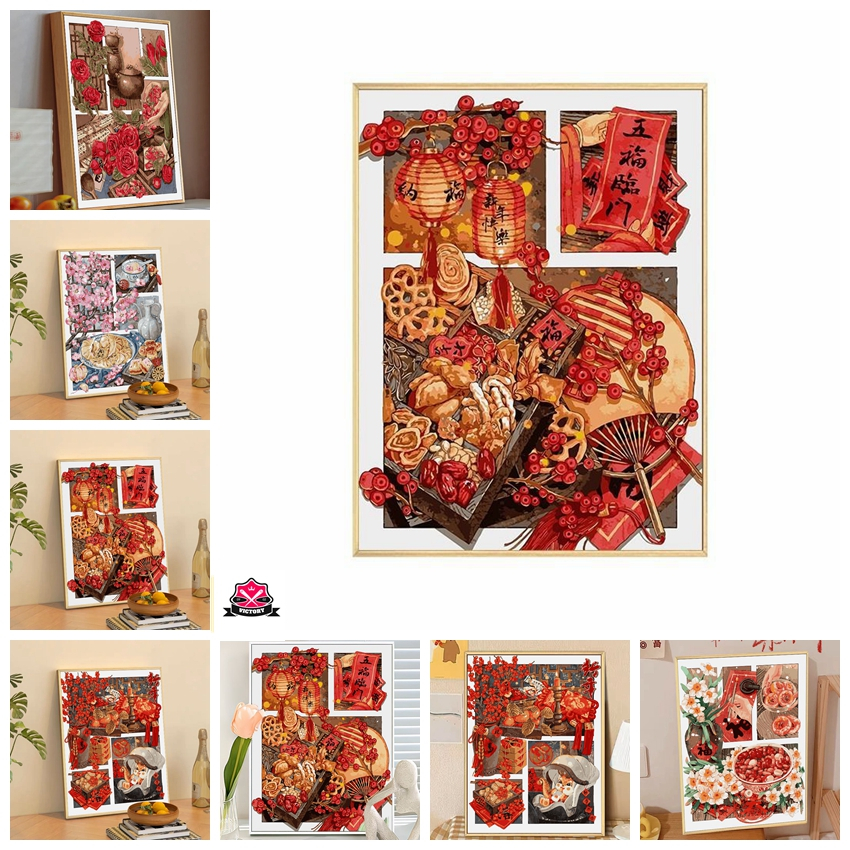 Victory -30*40cm/40*50cm- Chinese Style Chinese New Year Chinese New ...