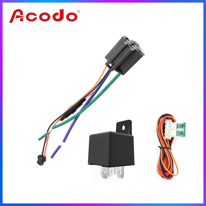 Acodo Car GPS Tracker T12 Hide Design Relay Tracking Device With Remote ...