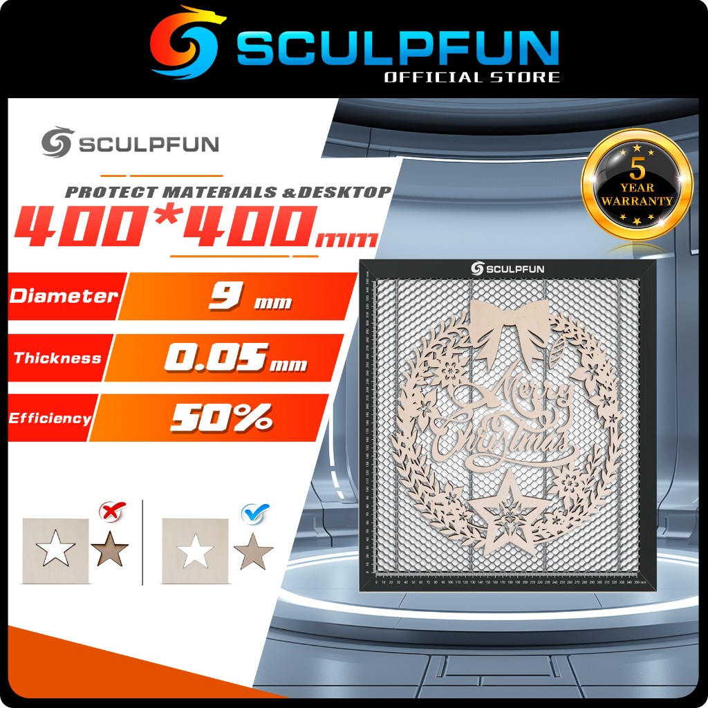 SCULPFUN Honeycomb Working Table Platform for CO2 Laser Engraver ...