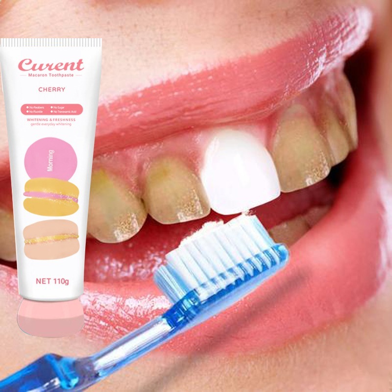 Tooth whitening toothpaste Remove Plaque Oral Odor Cleansing Teeth ...