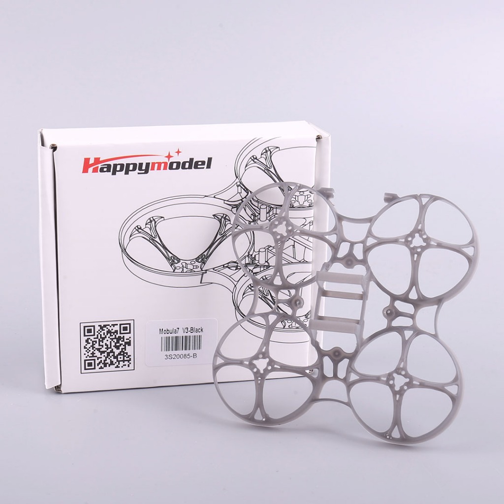 Happy Model Mobula7 V3 Brushless Frame Aircraft Model Toy 75mm 2s For ...