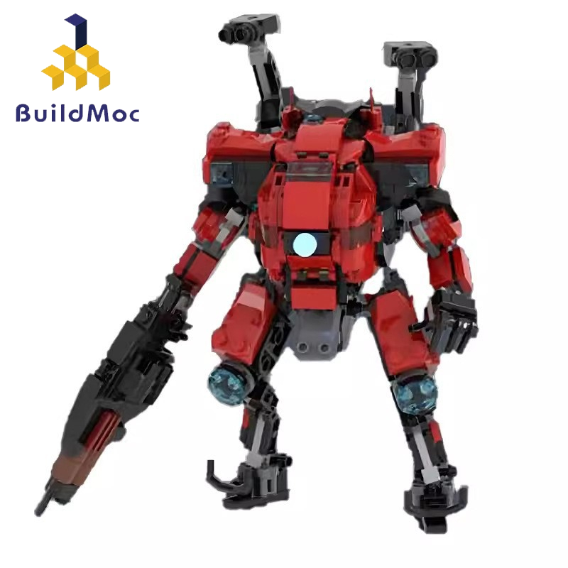 Buildmoc Titanfall 2 game Model Titan Emperor Mech Robot Building ...