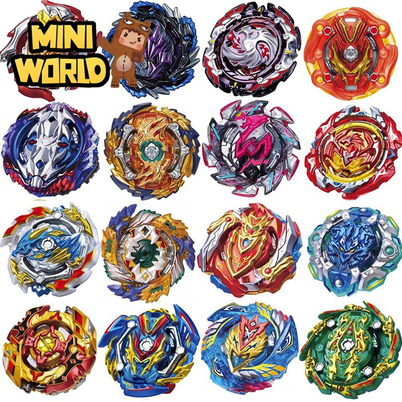 MINI WORLD 20 Styles Beyblade Burst Metal Bayblade Kreisel Top Without ...