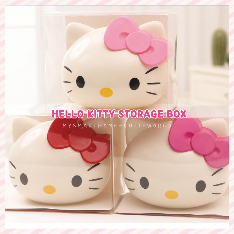 Hello Kitty Storage Box Wall-mounted Storage Rack With Drain Hole For ...