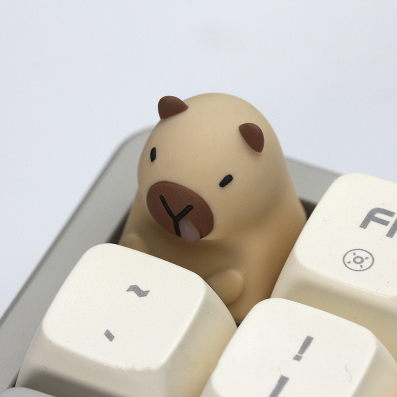 Humha artisan keycap CAPIBARA keycap Hand made Resin keycap mechanical ...