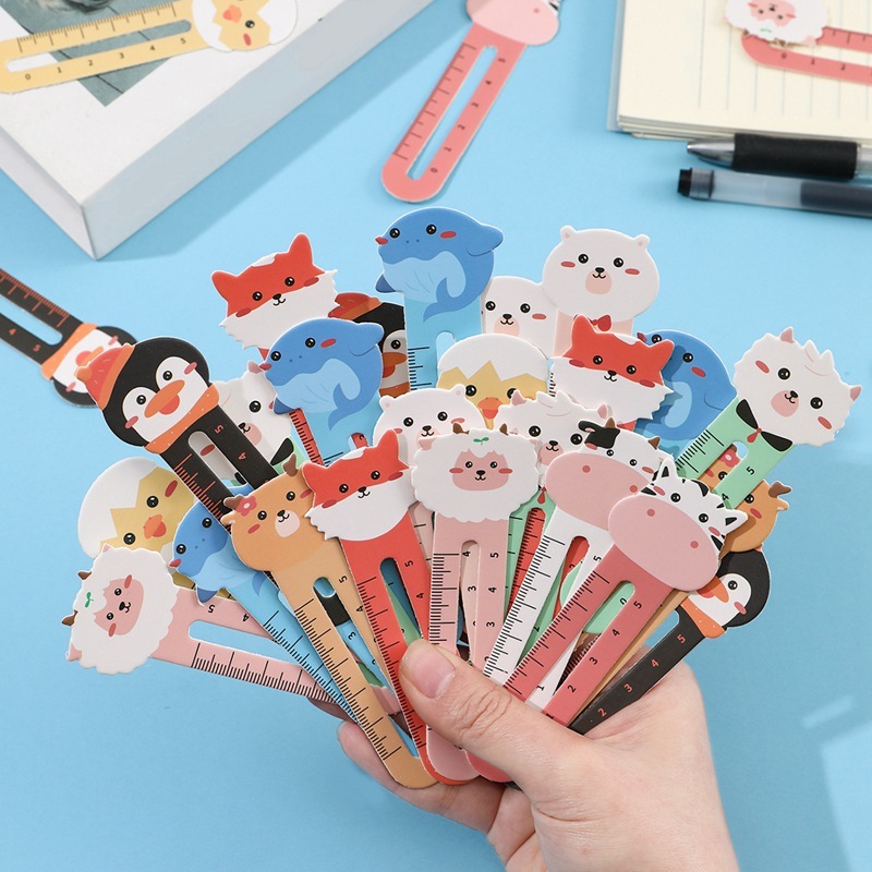 Cartoon Cute Animal Paper Bookmark Toy Kids Birthday Party Decorations ...