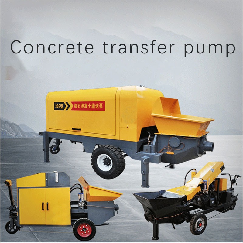 Concrete conveying pump, ground pump, 50 large secondary structure ...