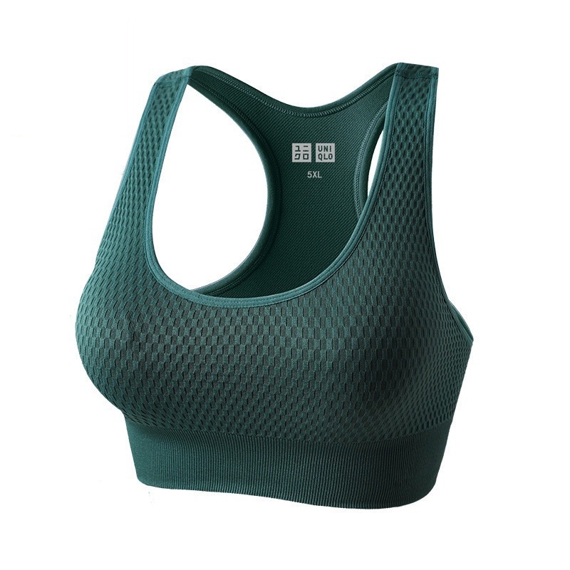 New Sports Underwear Women's Yoga Fitness Running Shockproof Gathered ...