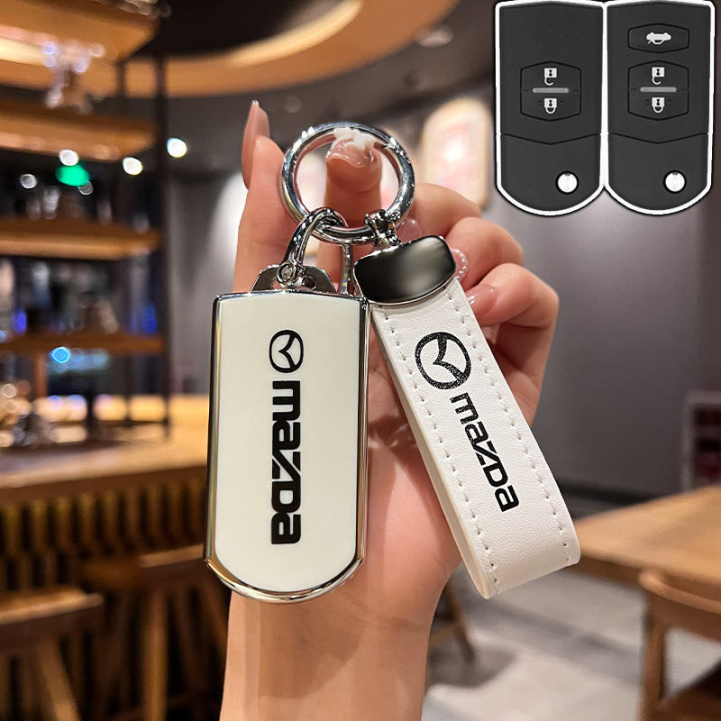 TPU Car Remote Key Case Cover Protect Shell Bag For Mazda 2 3 5 6 ...