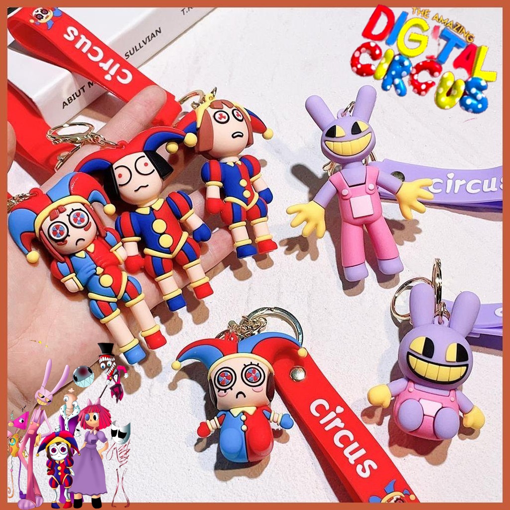 The Amazing Digital Circus Keychain Digital Circus Acrylic Keychain ...
