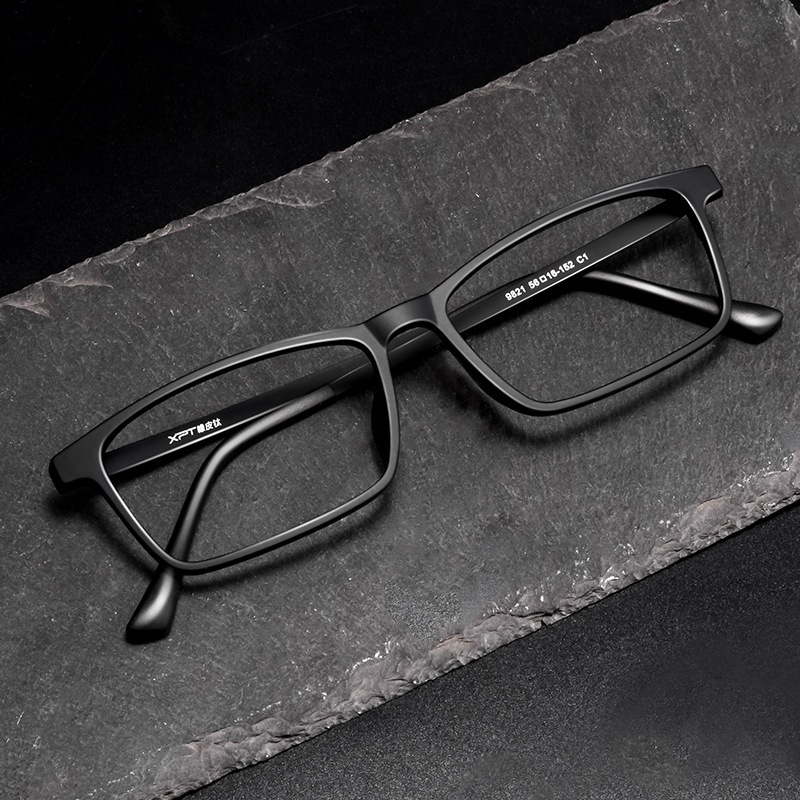 Fashion TR90 Titanium Glasse Frame Women Men Vintage Square Eyeglasses ...