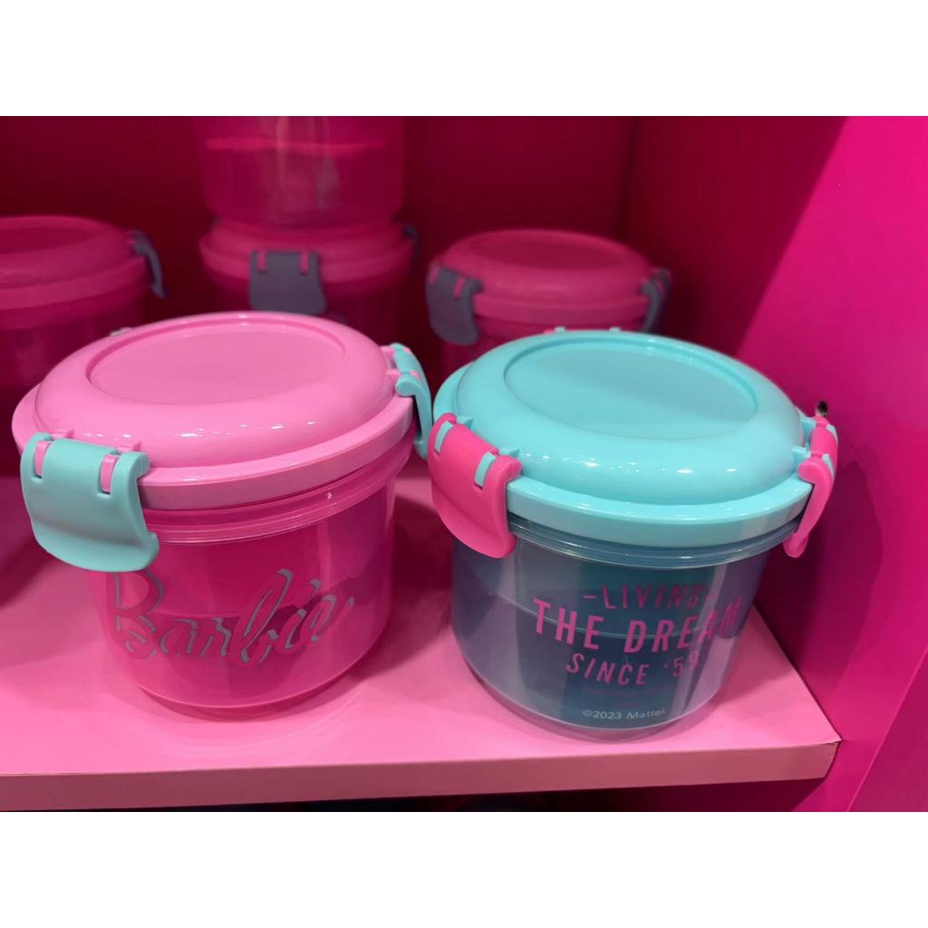 MINISO x Barbie Series Lunch Box Fresh-keeping Box Lunch Box | Shopee ...