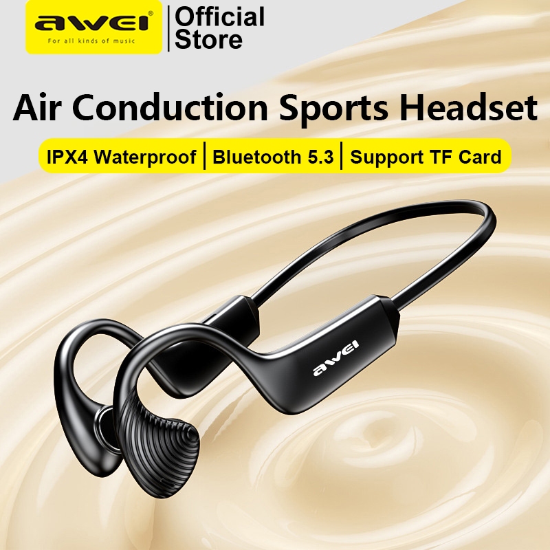 Awei A896BL Air Conduction Headset 360° Stereo Wireless Bluetooth ...