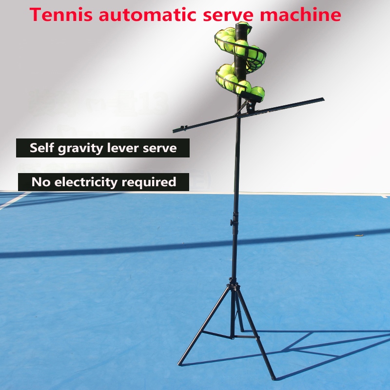 Tennis automatic serve machine tennis trainer | Shopee Malaysia