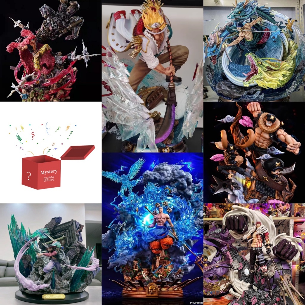 One Piece Figure Gear 5 Luffy Zoro Newgate Kaidou Kohza Zikisc Mihawk ...