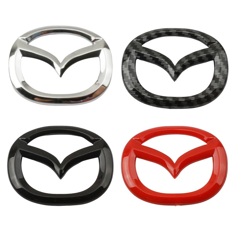 【Mazda】Car steering wheel stickers with Mazda 3 Axela 6 GH Atenza CX5 2 ...