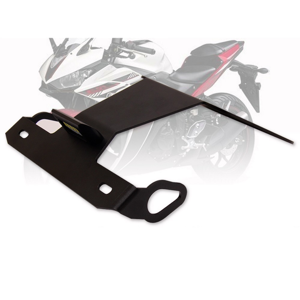 License Plate Holder Tail Tidy Fender Eliminator + LED Light For YAMAHA ...