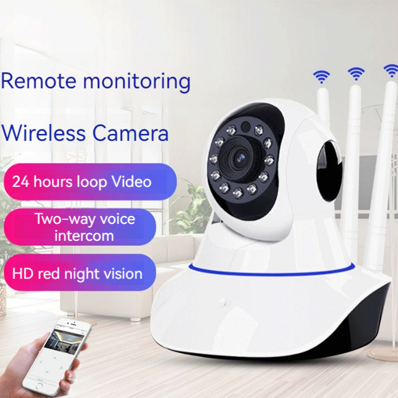 [Ready Stock MY] 5 Antenna Wireless CCTV IP CAMERA 1080P Full HD 2MP ...