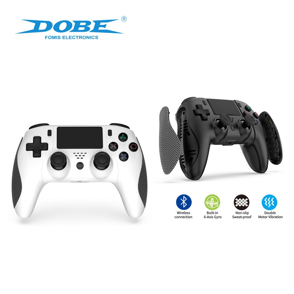 DOBE PS4 Wireless Bluetooth Controller 6-Axis Gyro Type-C charging ...
