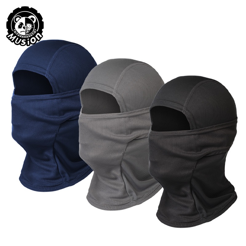 Musion Original Design Balaclava Motorcycle Mask Breathable Mesh ...