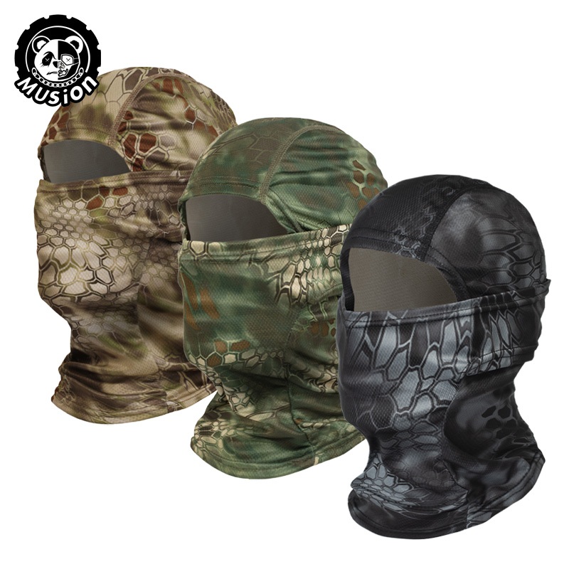 Musion Original Design Balaclava Motorcycle Mask Breathable Mesh ...