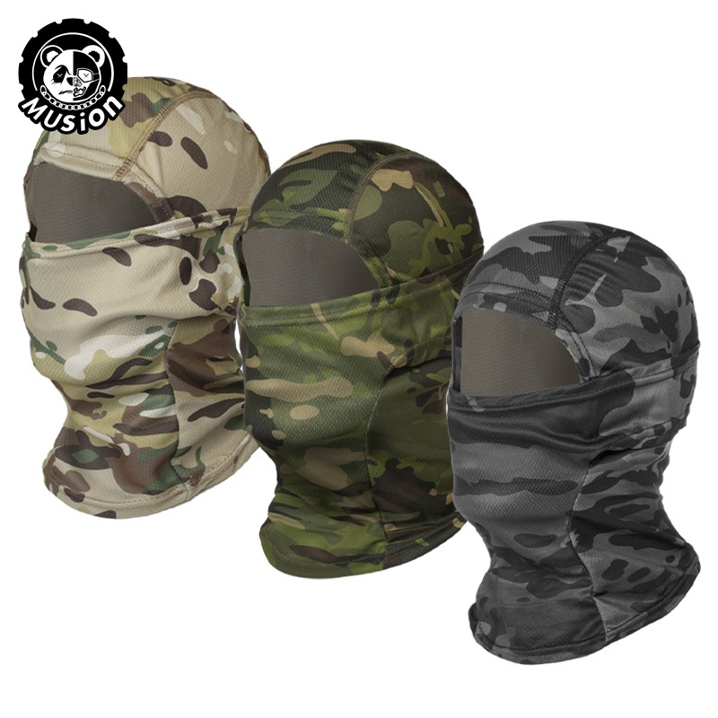 Musion Original Design Balaclava Motorcycle Mask Breathable Mesh ...