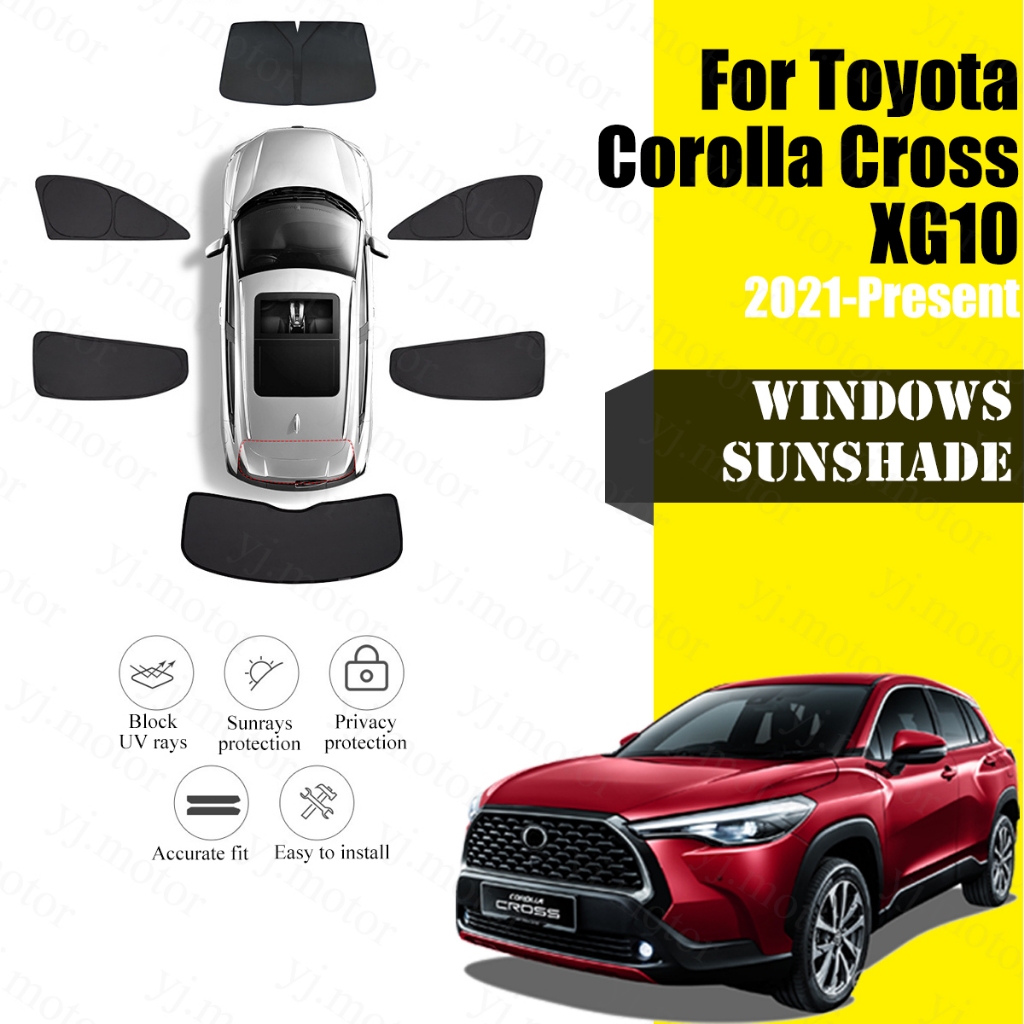 For 2021 - 2024 Toyota Corolla Cross Car Windshields Front Rear Window ...