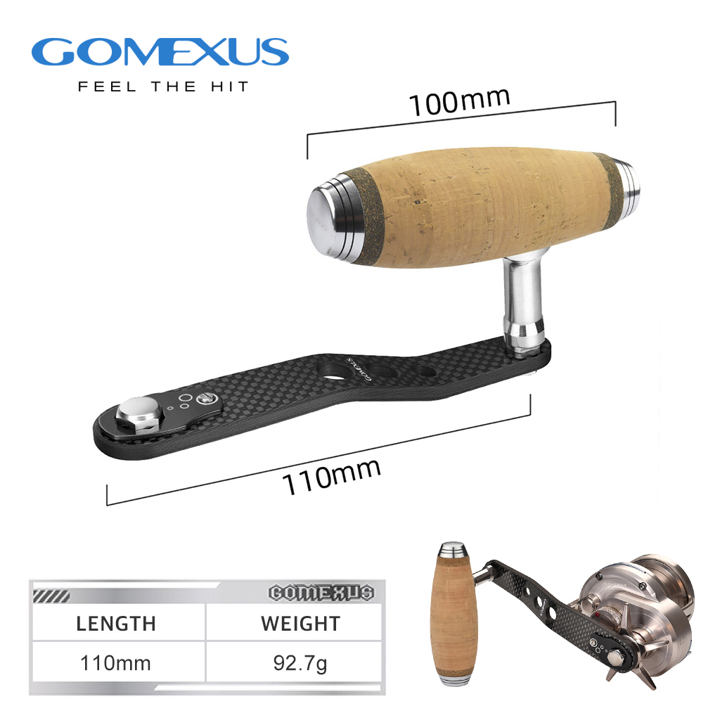 Gomexus 90-110 mm Jigging Handle for Shimano Ocea Jigger Conquest Daiwa ...